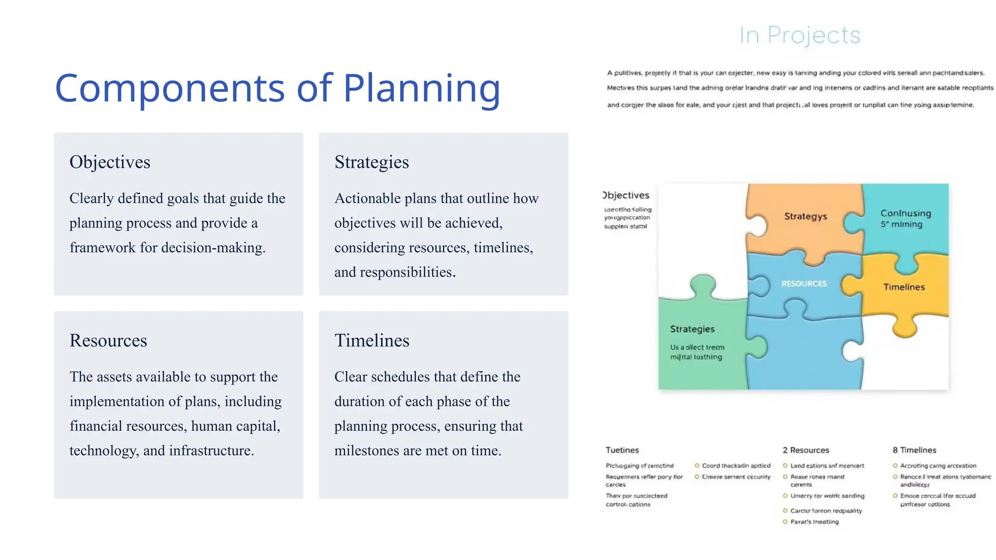 Meaning, Origin and Definition of Planning, Steps in planning Process ...