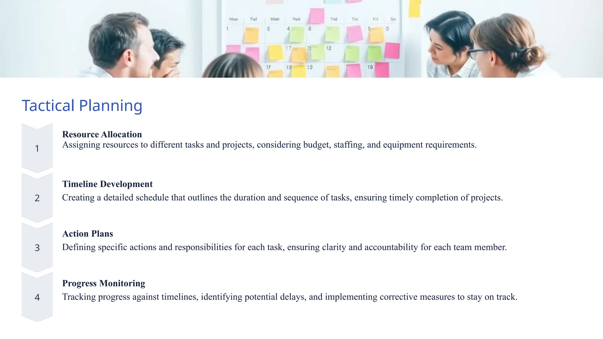 Meaning, Origin and Definition of Planning, Steps in planning Process ...