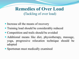 Meaning, principles, causes, symptoms and remidies of over load | PPTX