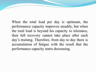 Meaning, principles, causes, symptoms and remidies of over load | PPTX