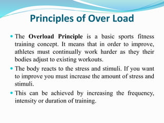 Meaning, principles, causes, symptoms and remidies of over load | PPTX