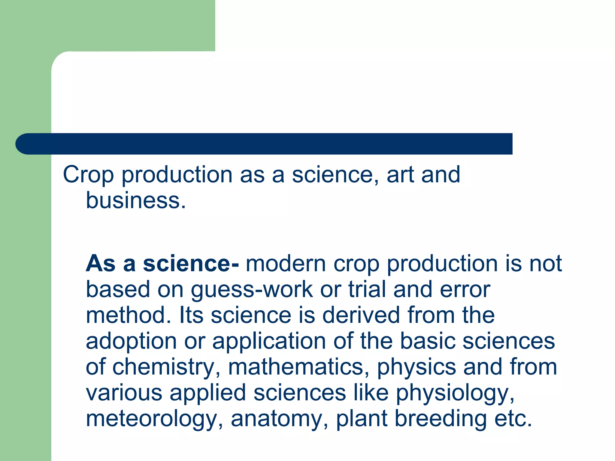 MEANING & SCOPE of Crop science.ppt