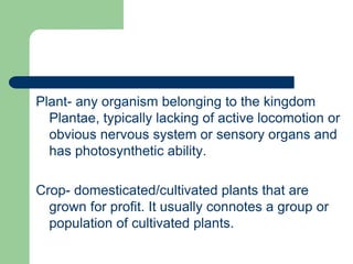 MEANING & SCOPE of Crop science.ppt