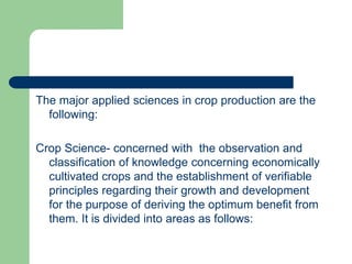 MEANING & SCOPE of Crop science.ppt
