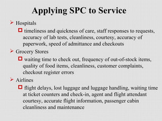 Meaning &significance of spc | PPT