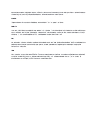 BD/BRrip, DVDrip, R5, PPVrip, TS, etc.. | DOCX