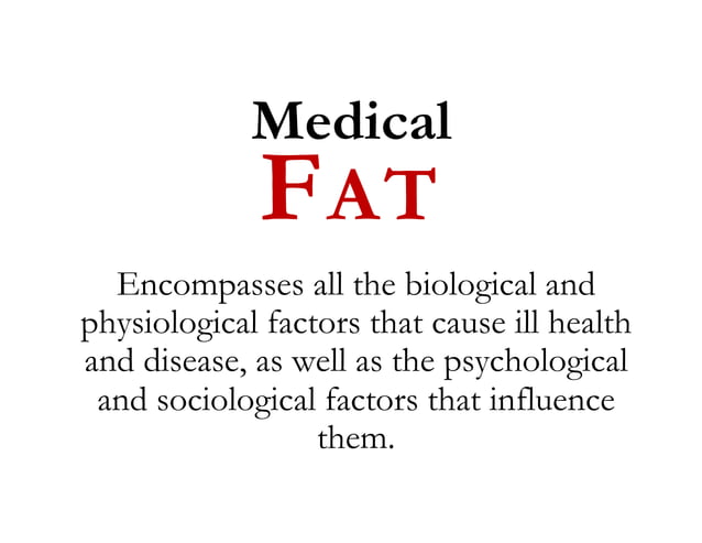Meanings of Fat | PDF