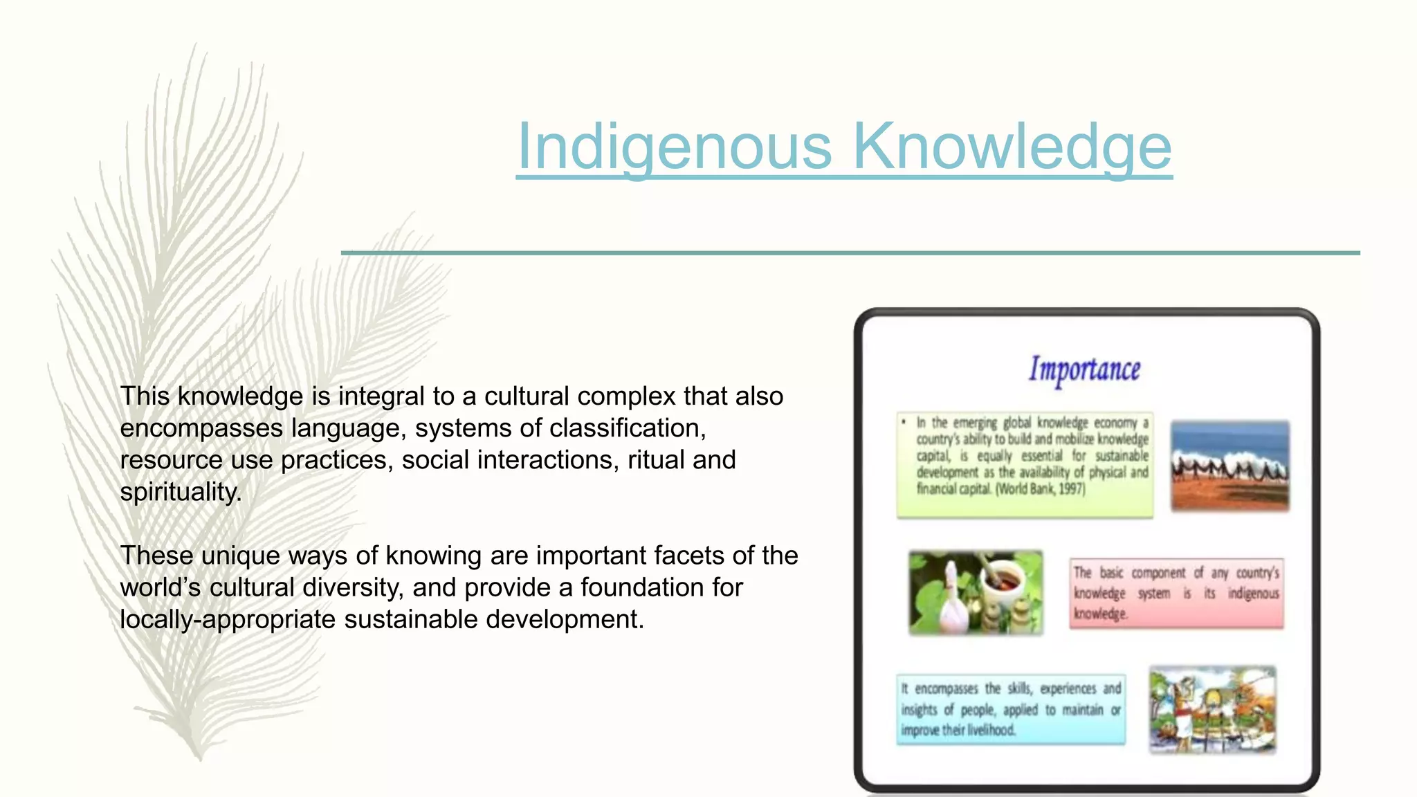 Meaning, sources, types and contestation to knowledge | PPTX