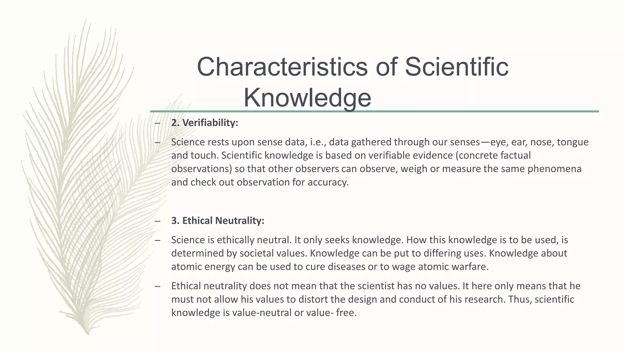 Meaning, sources, types and contestation to knowledge | PPTX