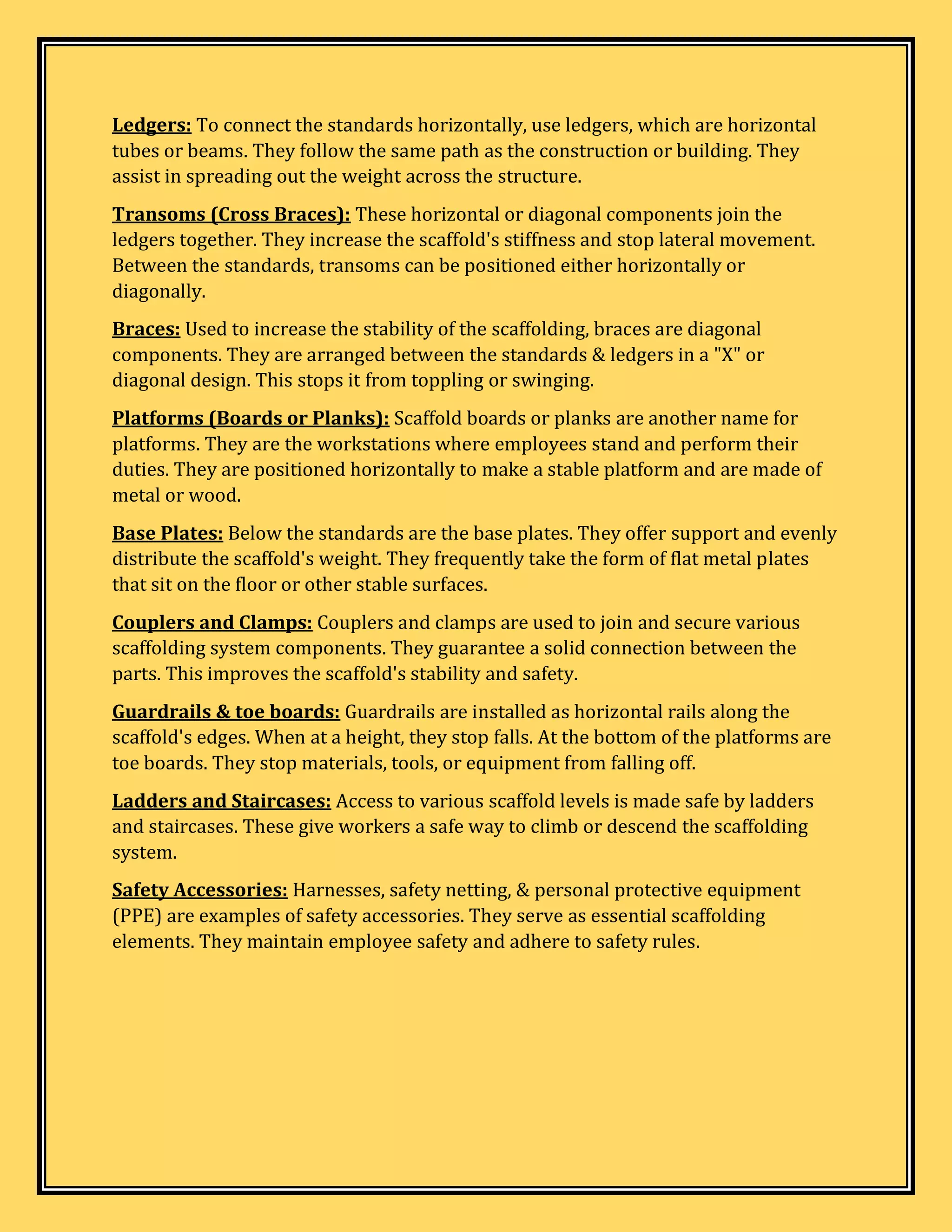 Meaning, Types, Uses, & Importance of Scaffolding.pdf Meaning, Types, Uses, & Importance of Scaffolding.pdf