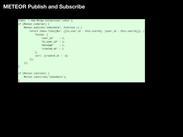 Mean Stack Vs Meteor js | PPT