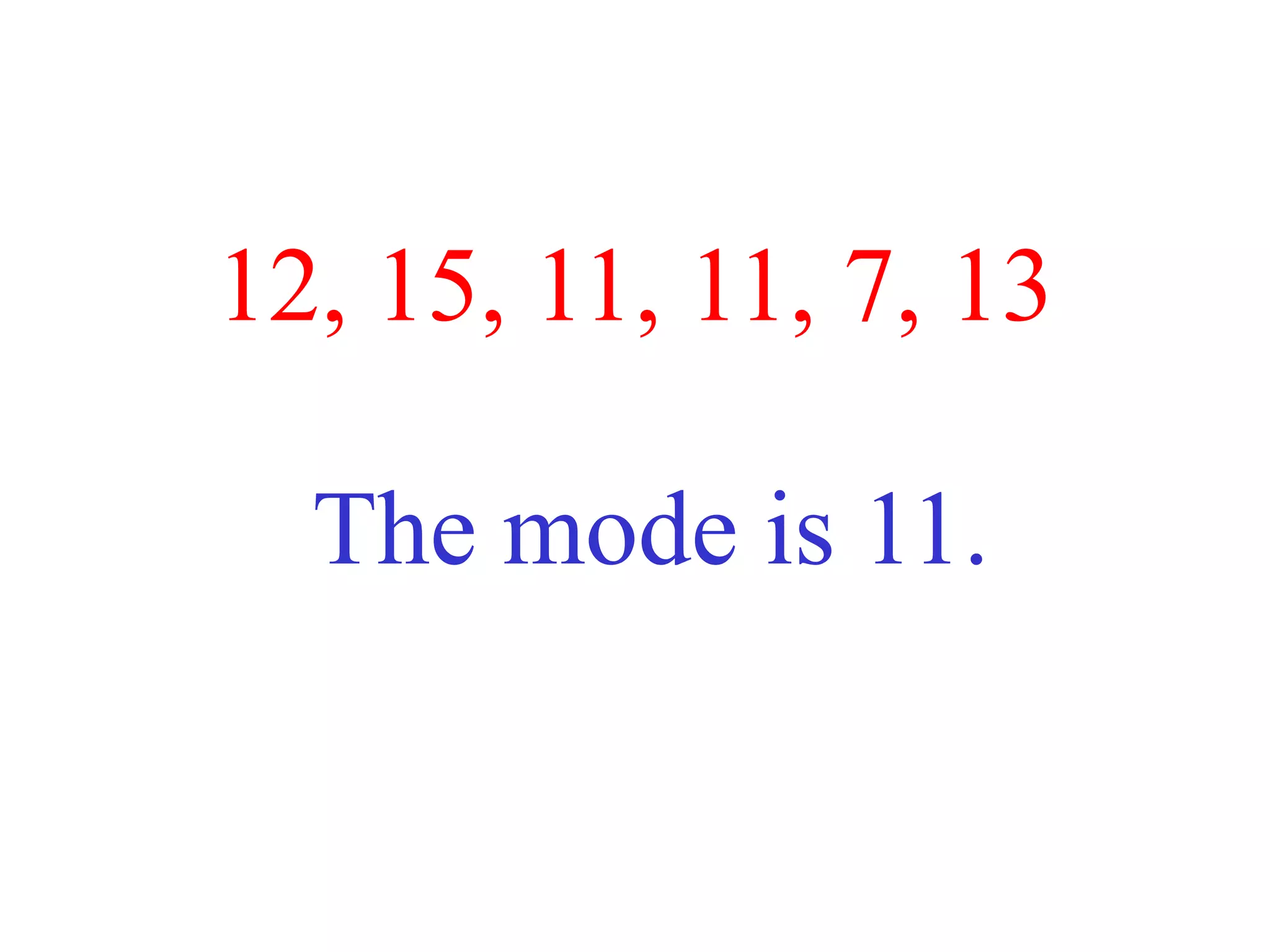 Mean, median, and mode | PPT