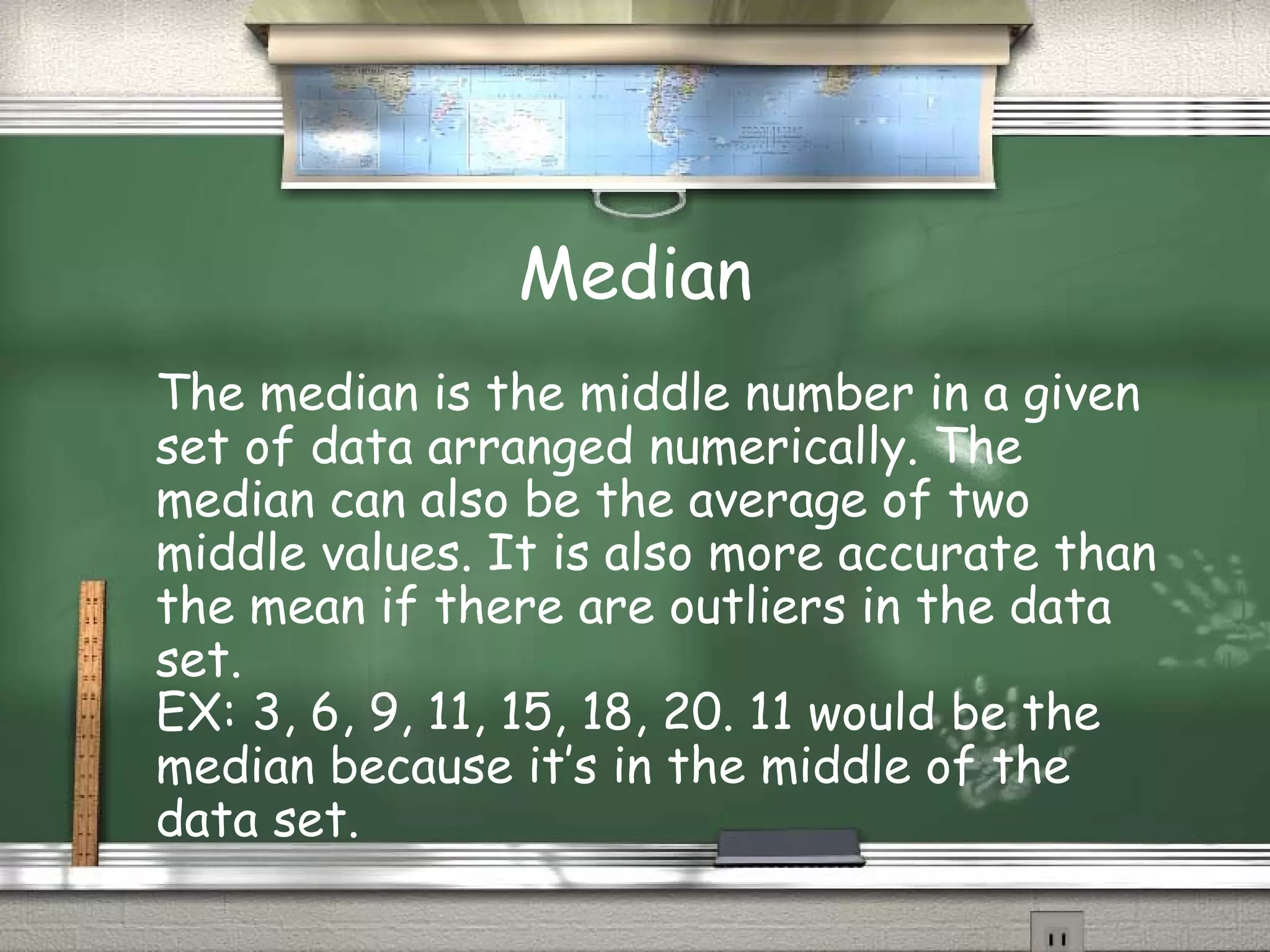 Mean median mode | PPT