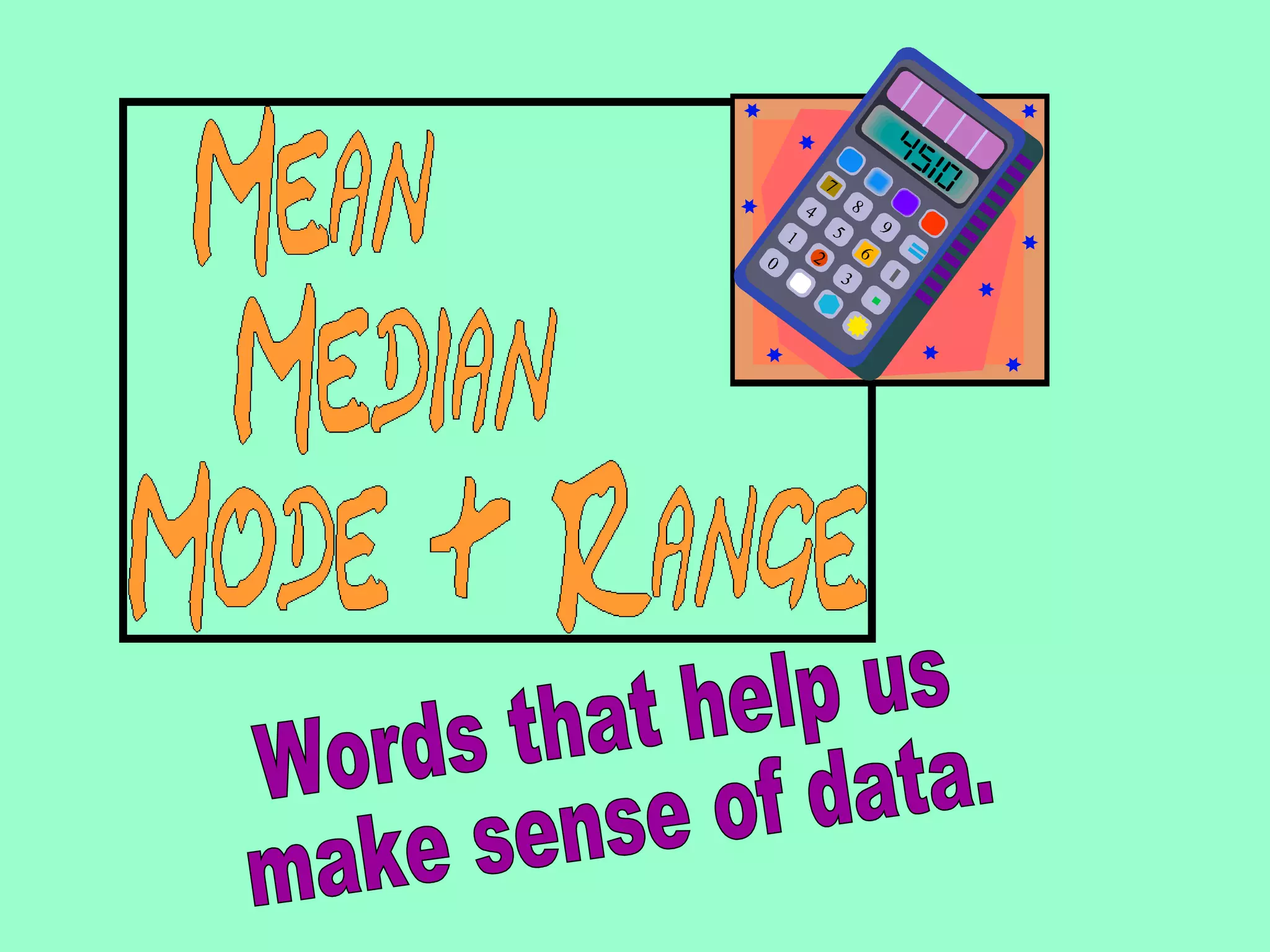 Basic Mean median mode Standard Deviation | PPT
