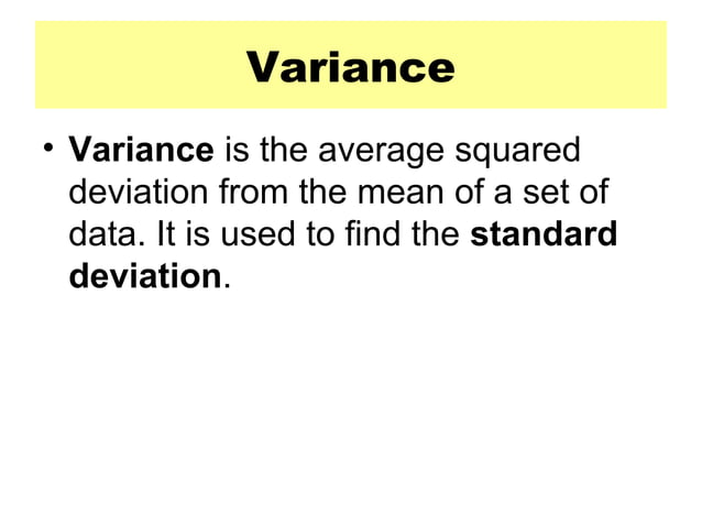Basic Mean median mode Standard Deviation | PPT | Standardized Testing ...