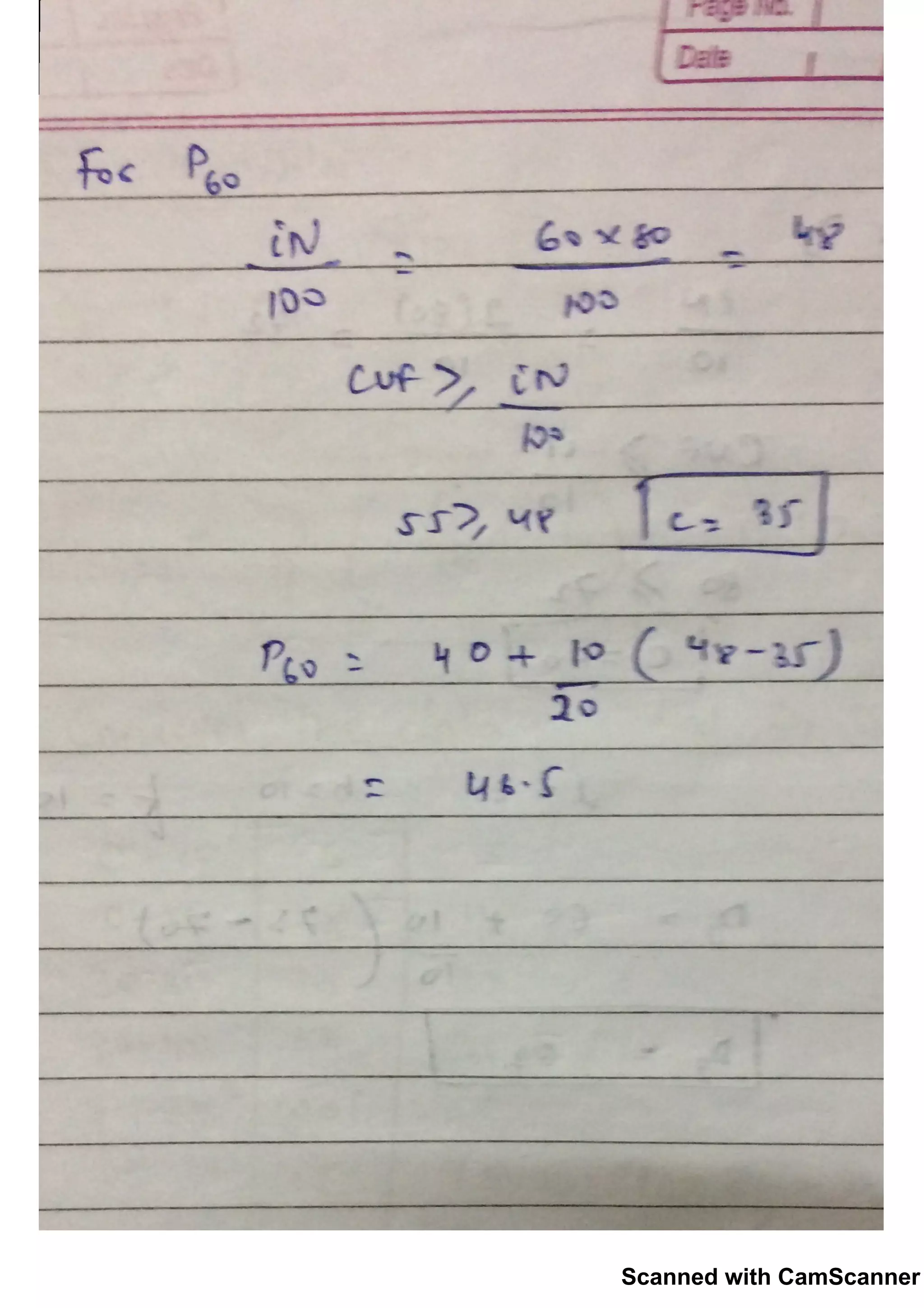 Mean Median Mode & Box Plot | PDF