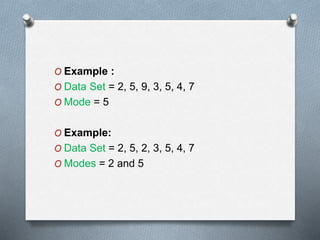 Mean-median-mode | PPTX