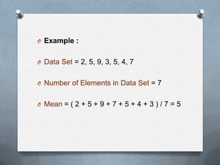 Mean, median, mode, & range ppt | PPTX