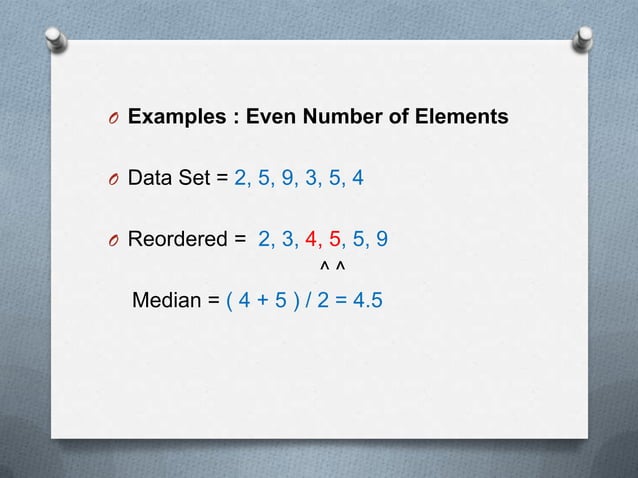 Mean, median, mode, & range ppt | PPTX