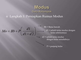 Mean, median, modus | PPTX