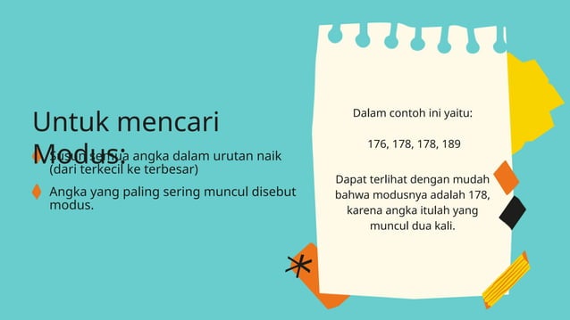 Mean Median dan Modus SMP Kelas 7 Kurikulum Merdeka | PPTX