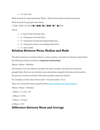 Mean Mode Median.docx