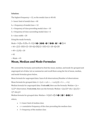 Mean Mode Median.docx