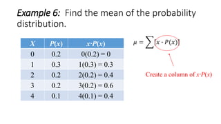 Mean of a discrete random variable.ppt
