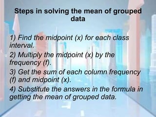 mean of grouped data.pptx