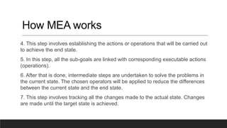 Means End Analysis (MEA) in Artificial.pptx