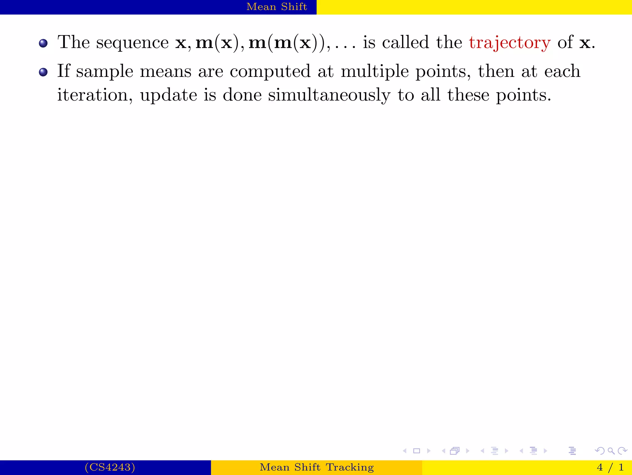 Meanshift Tracking Presentation | PDF
