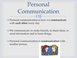 Means of communication | PPTX