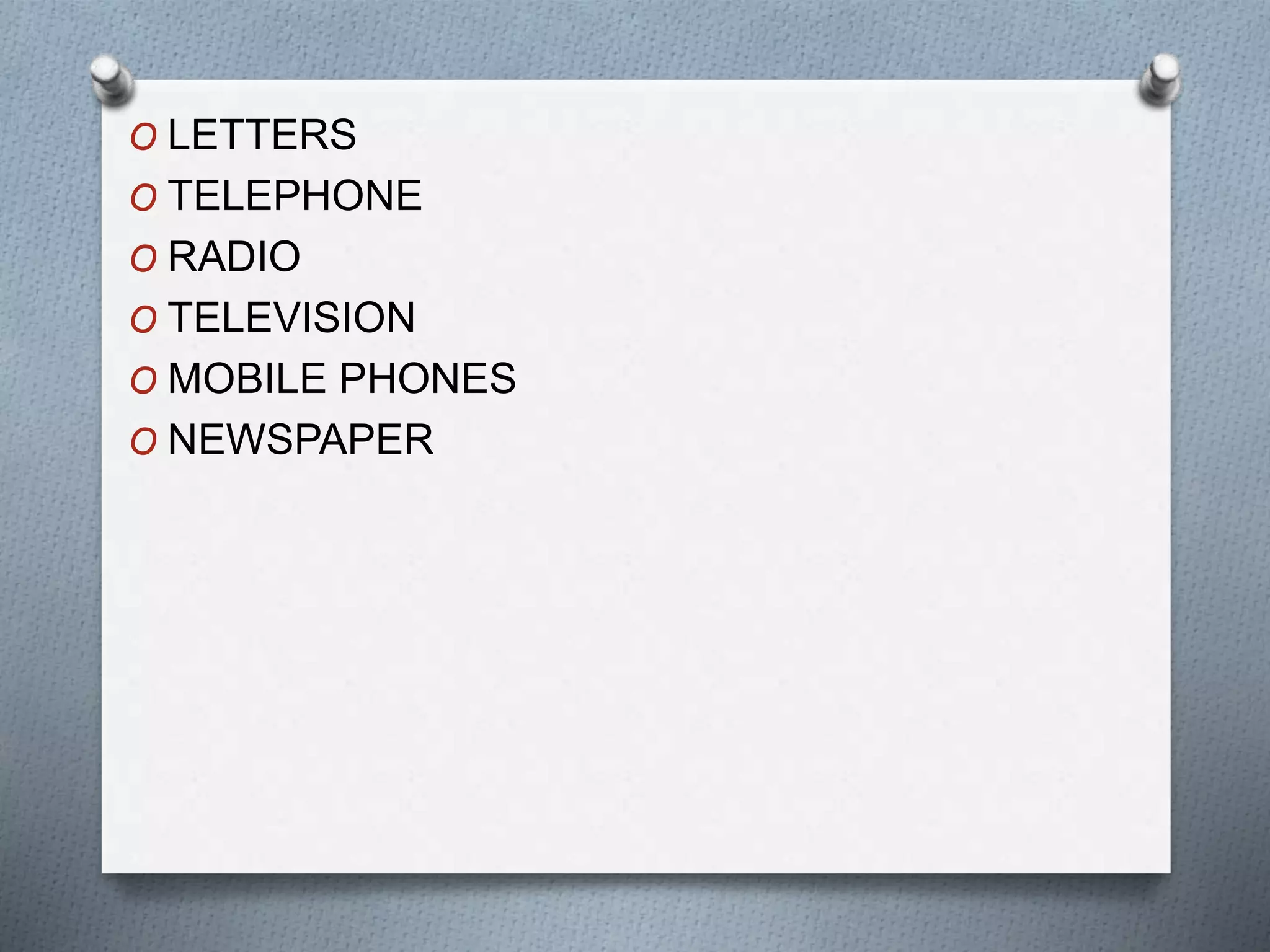 Means of communication | PPT
