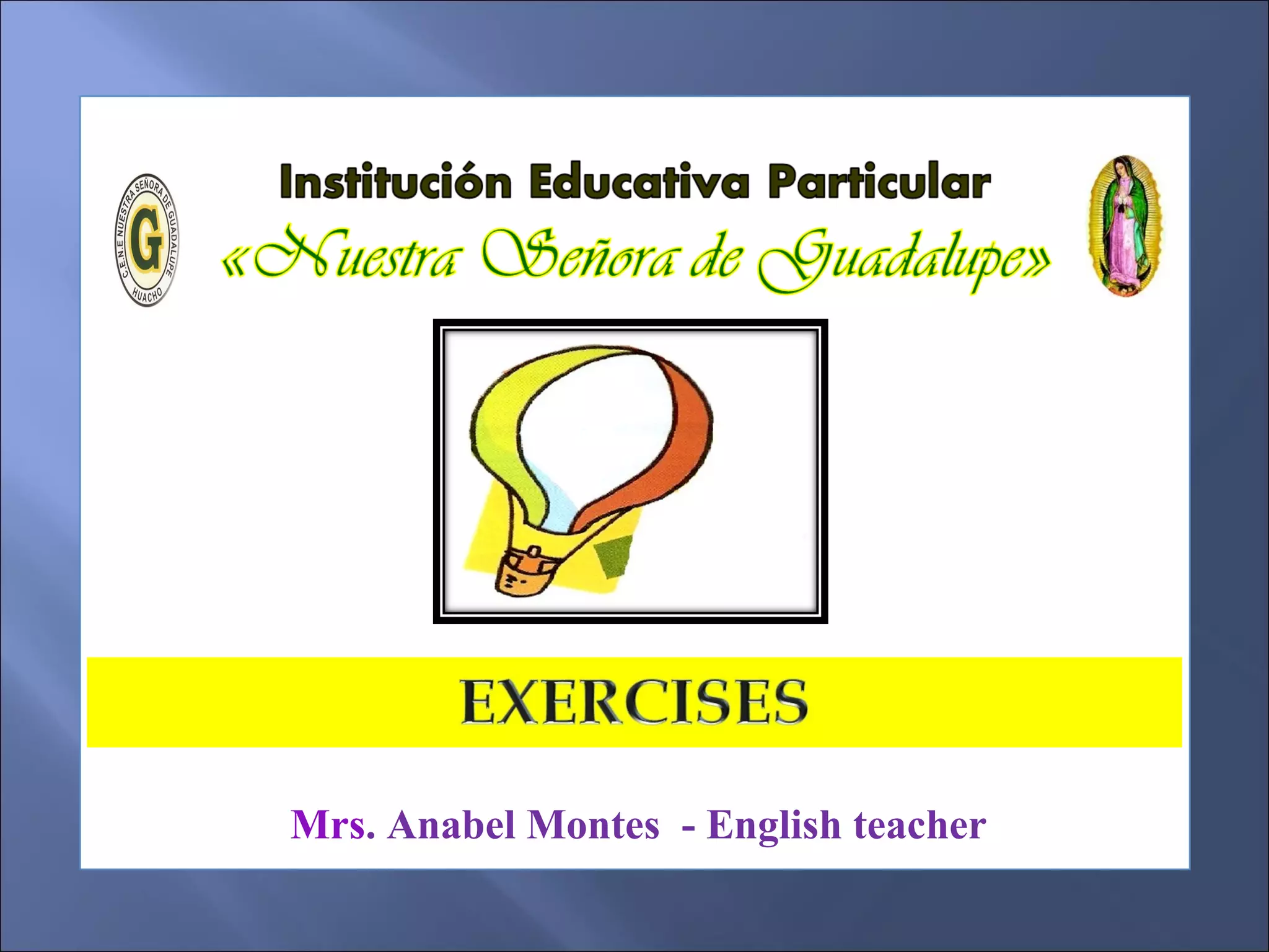 Means of transport exercises | PPT