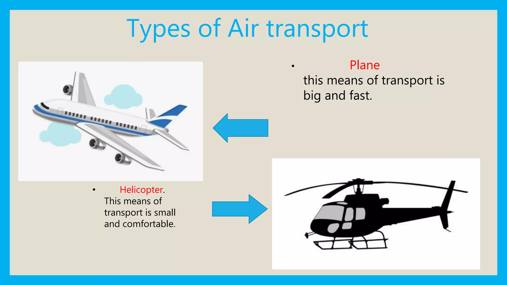 Means of transport | PPTX | Cruises | Travel Type