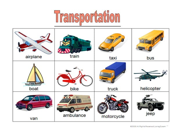 Means of transportation.pptx