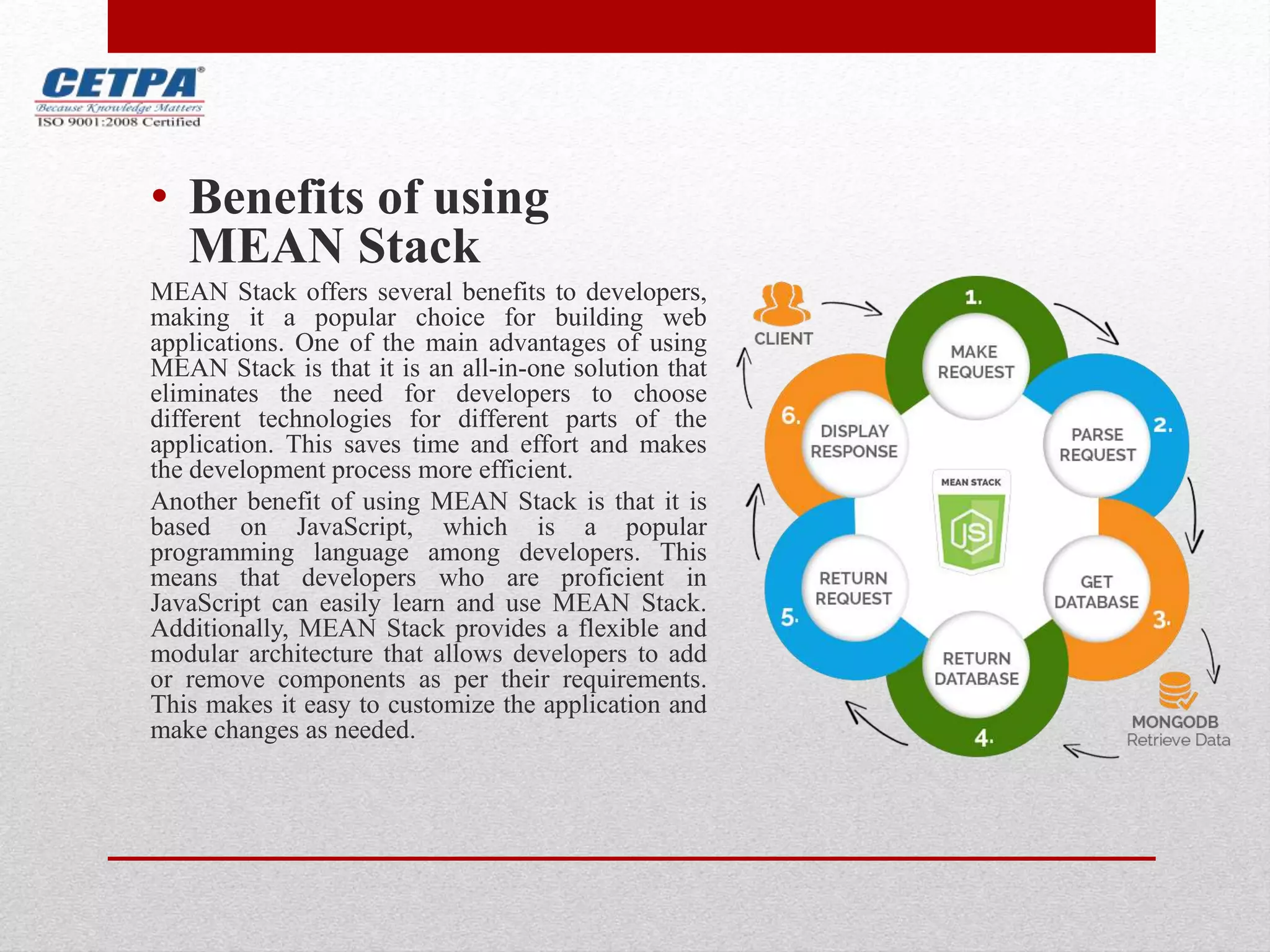 Overview of MEAN Stack development | PPTX | Web Development | Internet