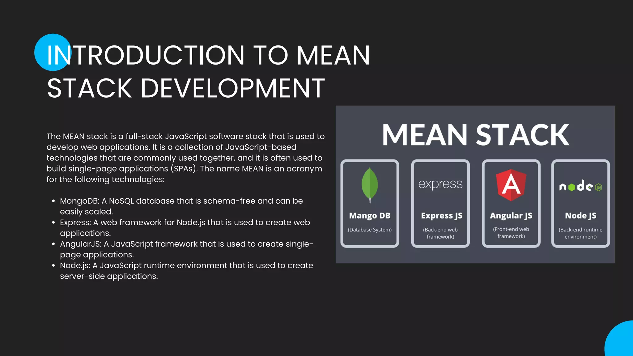 Mean Stack Development Full Course | PPT