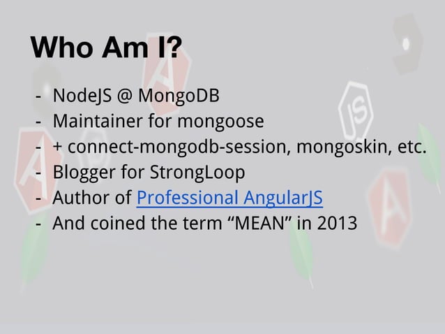 MEAN Stack NYC Meetup 20150717: TDD Your AngularJS + Ionic Directives With jQuery | PDF | Web ...