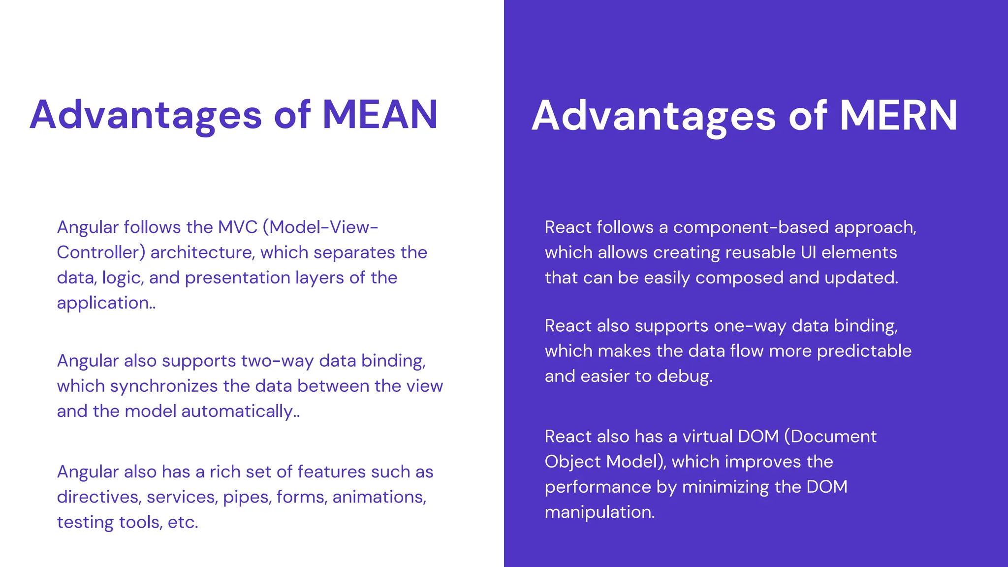 Mean Stack Vs Mern Stackpptx 0562