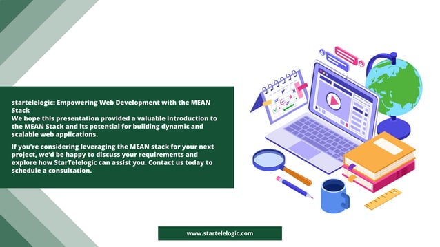 MEAN Stack Web Development with startelelogic | PPT