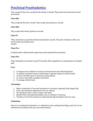 Mean Value Articulator | PDF