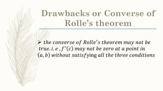 Mean value theorem | PDF