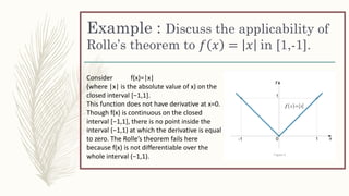 Mean value theorem | PDF