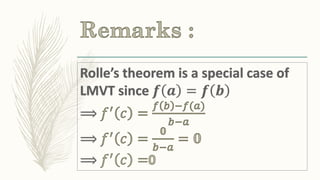 Mean value theorem | PDF