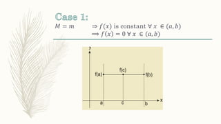 Mean value theorem | PDF