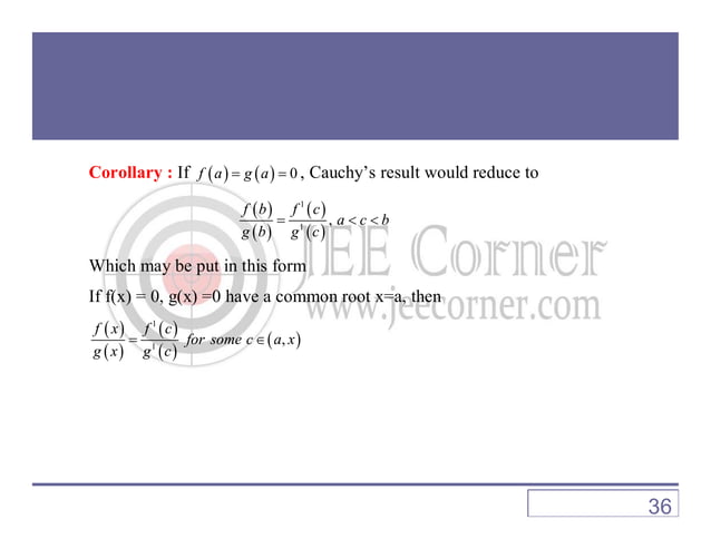 Mean Value Theorems | PDF