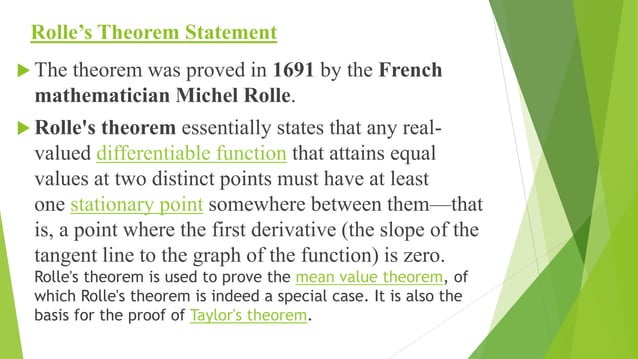Mean Value Theorem explained with examples.pptx | Physics | Science