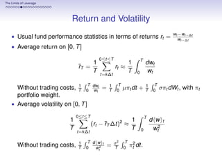 The Limits of Leverage | PDF | Stocks and Bonds | Personal Investing