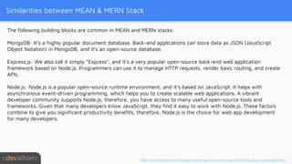 MEAN vs MERN Stack for Full Stack Development | PPTX